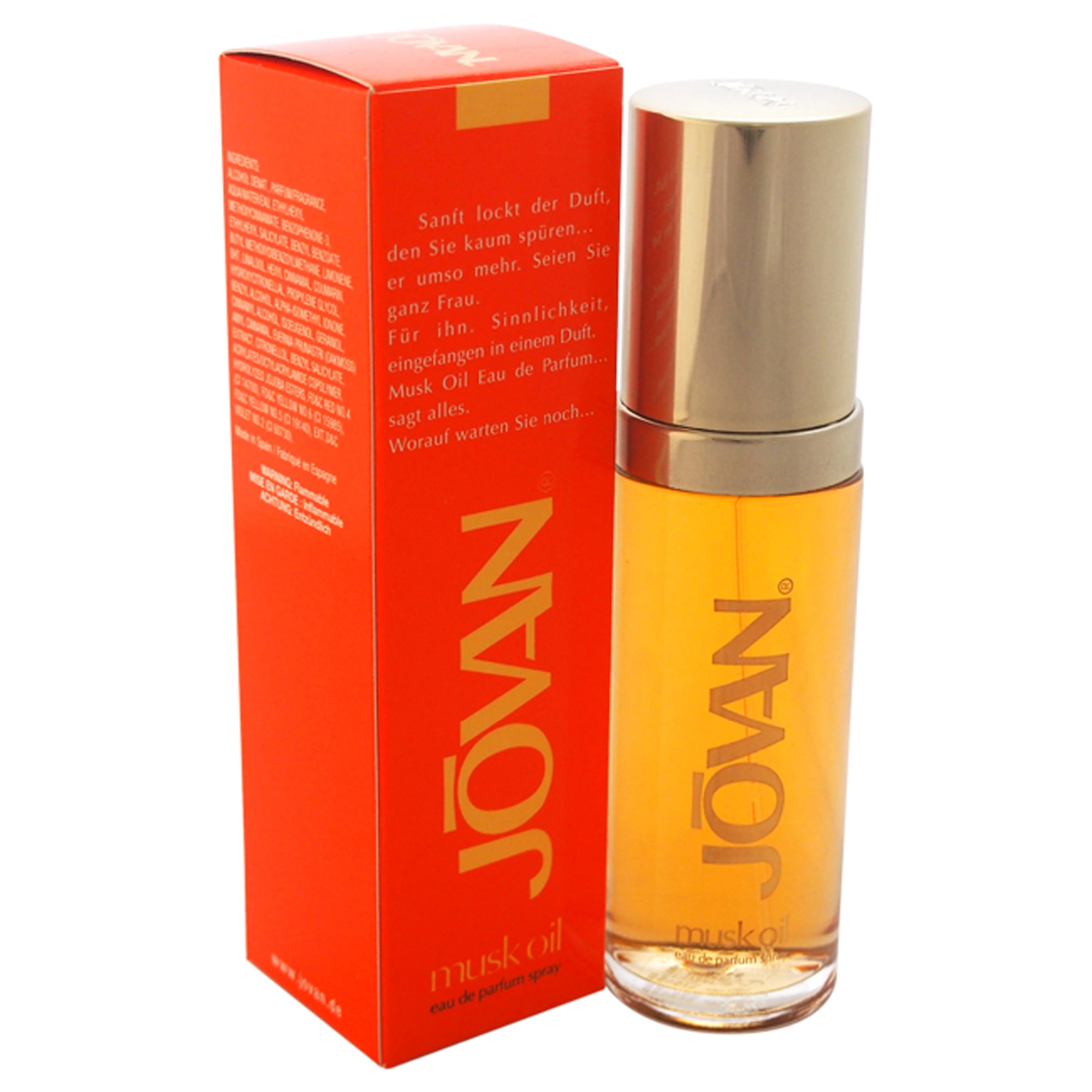 Jovan Aerosol EDP Jovan Musk Oil 1.99 oz | Walmart en línea