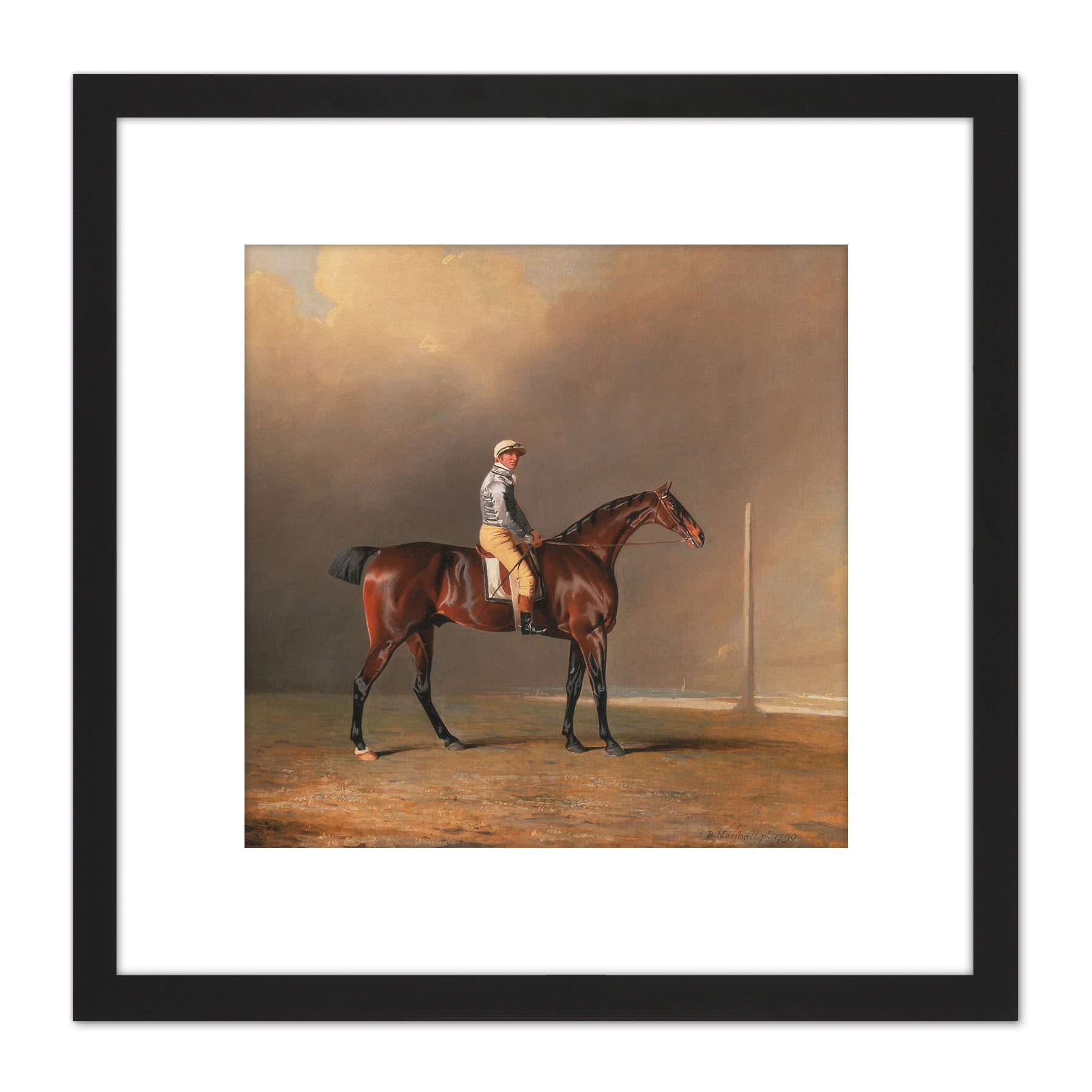 Benjamin Marshall Diamond With Dennis Fitzpatrick Up 8X8 Inch Square ...