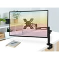 Monoprice 3-Way Adjustable Tilting Desk Mount Bracket - Black For 13 ...