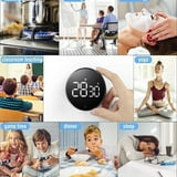 sTc Magnetic Digital Timer with Large Display, Countdown Count-up Clock, for Any Purpose ...