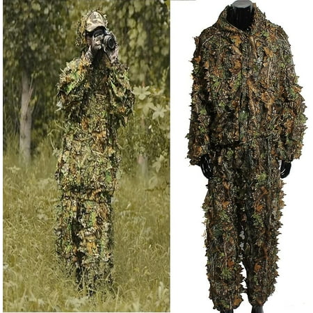 Camo Suit Ghillie Suit 3d Foliage Woodland Camo | Walmart Canada