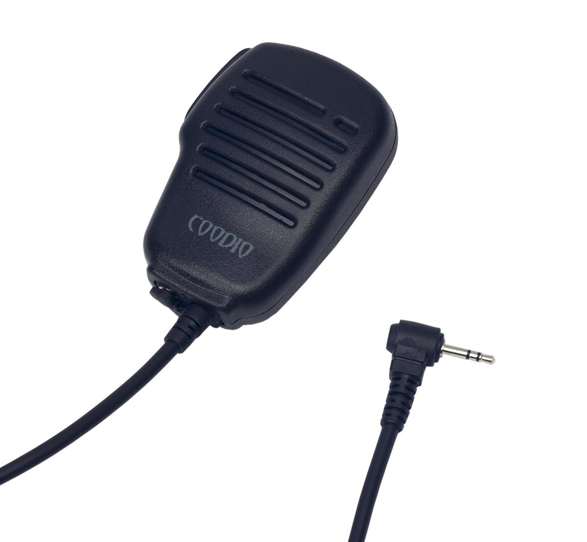 Coodio Remote Lapel Microphone Shoulder Speaker Mic RainProof For 1 Pin ...