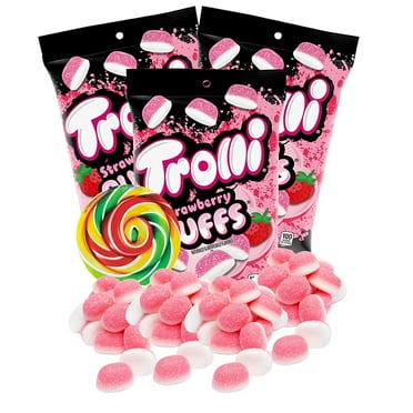 Trolli Strawberry Puffs Gummy Candy 4.25oz - Walmart.com