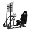 Supllueer Racing Simulator Cockpit with Display Bracket Fit Logitech ...