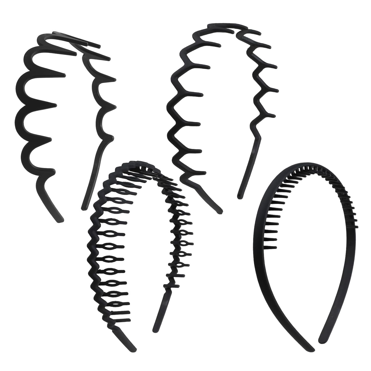 Click here for Ld Seller 4 Pcs Headband With Teeth  Zig Zag Headb... prices