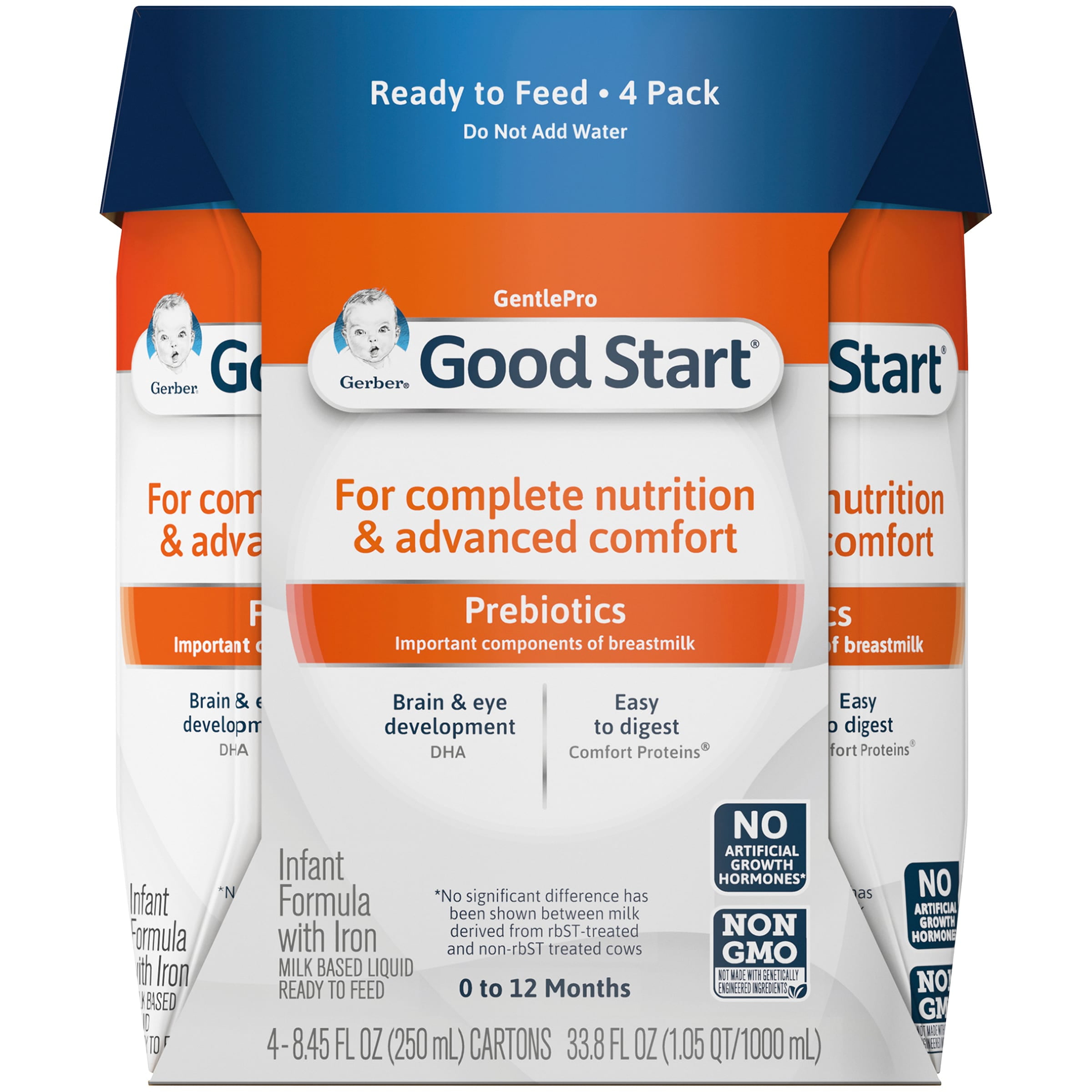 Gerber Good Start GentlePro Non-GMO Liquid Baby Formula, 8.45 fl oz ...