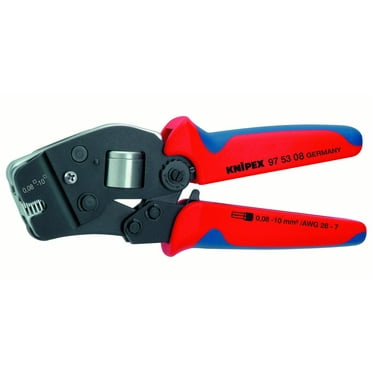 KNIPEX Tools 97 53 14 Self-Adjusting Crimping Pliers for End Sleeves ...