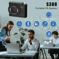 WINBRIDGE S388 Wireless Voice Amplifier with Wireless Headset ...