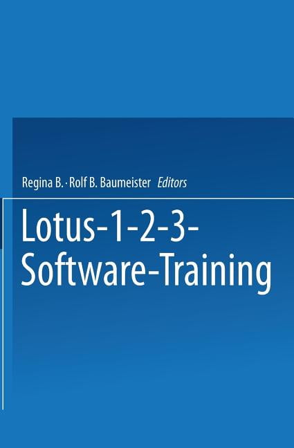 Lotus 1-2-3 Software Training (Paperback) - Walmart.com