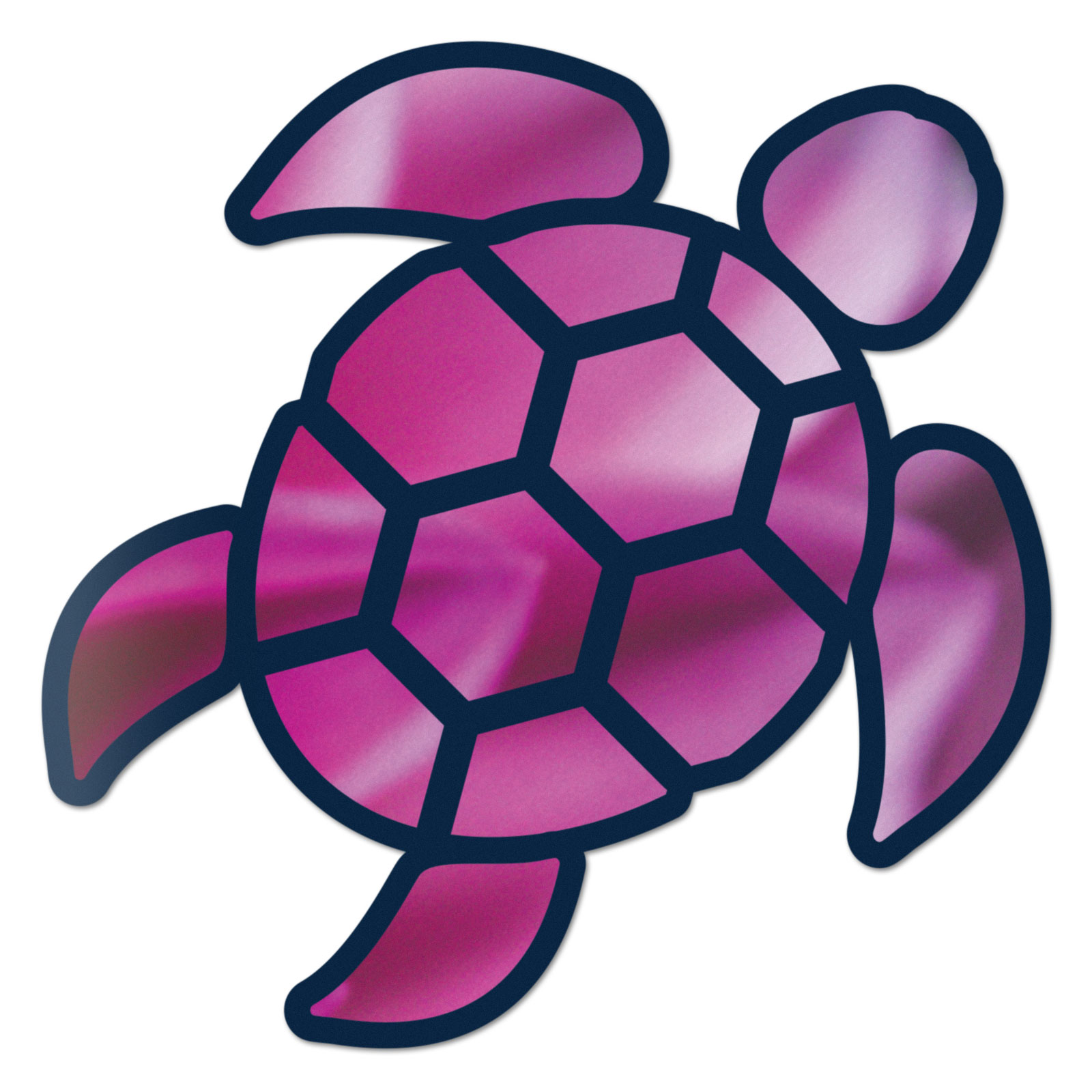 Red Hound Auto Sea Turtle Pink Purple Sticker Decal Wall Tumbler Cup ...