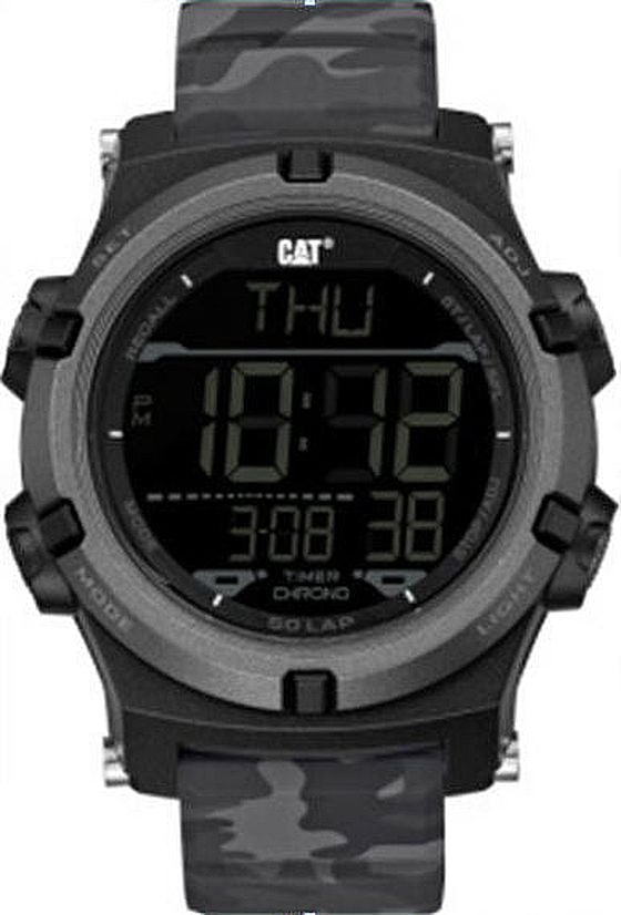 Men's CAT Caterpillar Crossfire Digital Chronograph Watch OB14725145 ...