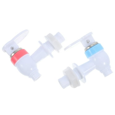 HEALEEP 2Pcs Push Button Spigot Plastic for Water Cooler Beverage Jugs ...