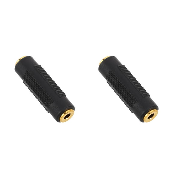 Gold Plated 6.35mm Male to 3.5mm Female Stereo Audio Adapter Jack Plug ...