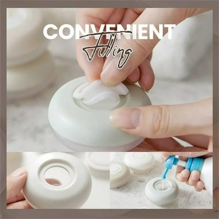 SDNall 4-in-1 Travel Pods Travel Portable Lotion Bottle 4 Packs Press ...