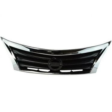Grille Assembly Compatible With 2013-2015 Nissan Altima Sedan Chrome ...