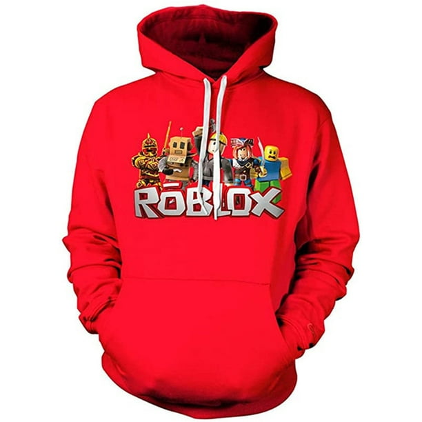 ROBLOX-Jersey con capucha para niños y niñas, suéter con estampado ...