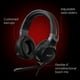 Acer Nitro Gaming - Headset - full size - wired - 3.5 mm jack - black ...