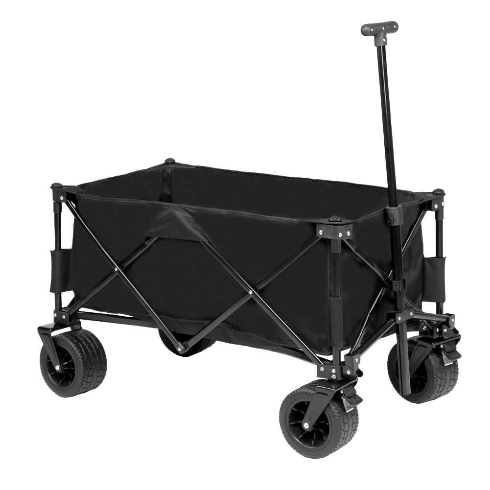 Collapsible Wagon for Outdoor, Heavy Duty Folding Utility Wagon, Large ...