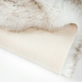 Phantoscope Ultra Soft Faux Fox Fur Series Decorative Indoor Area Rug 3 ...