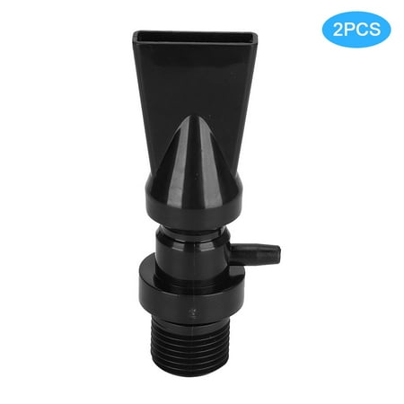 Fosa 2pcs 360° Rotating Adapter Aquarium Duckbill Nozzle Fish Tank ...