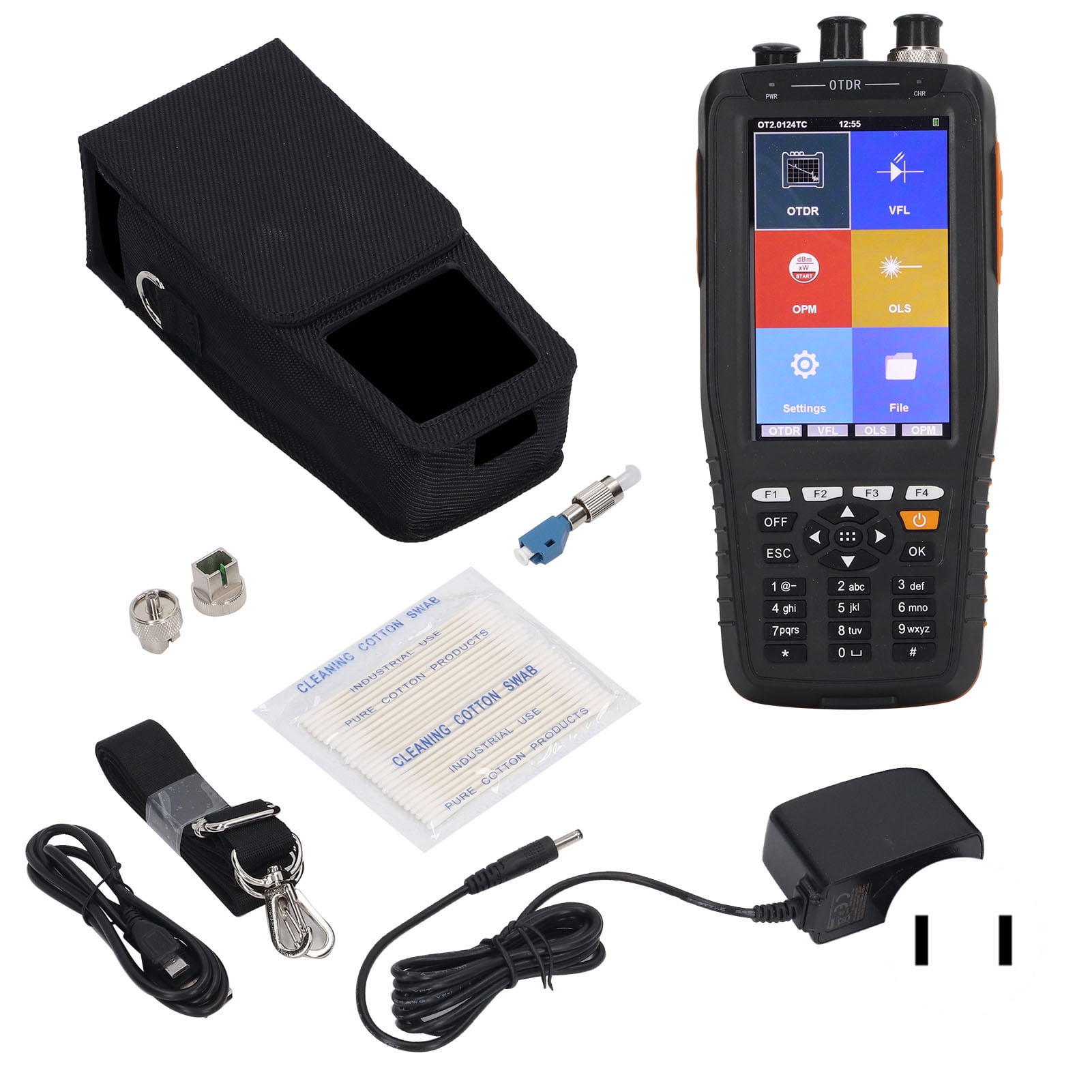 Medidor de potencia óptica de fibra, reflectómetro óptico en el dominio ...