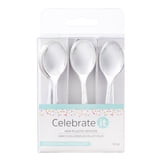 Silver Plastic Mini Spoons by Celebrate It™ - 24ct. - Walmart.com