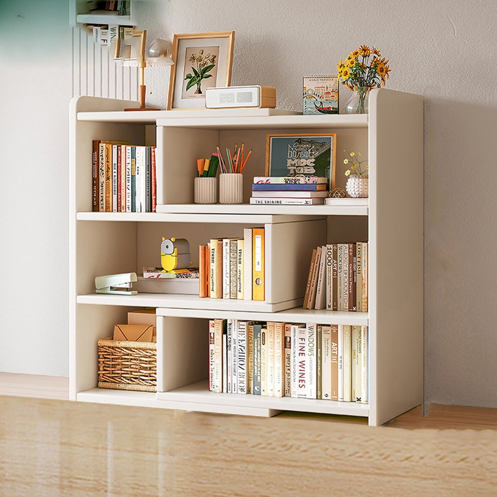 axGear Storage Shelf Retractable Desktop Expandable Table Book Rack ...