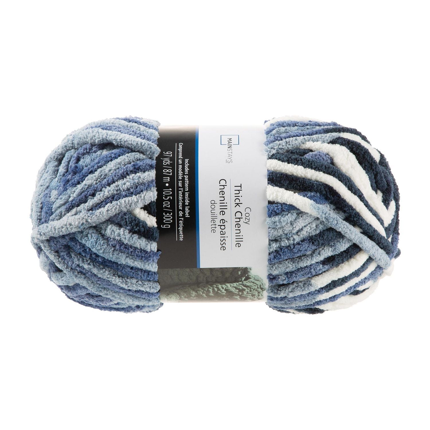 Mainstays thick chenille yarn, Truffle thick chenille yarn - Walmart.ca