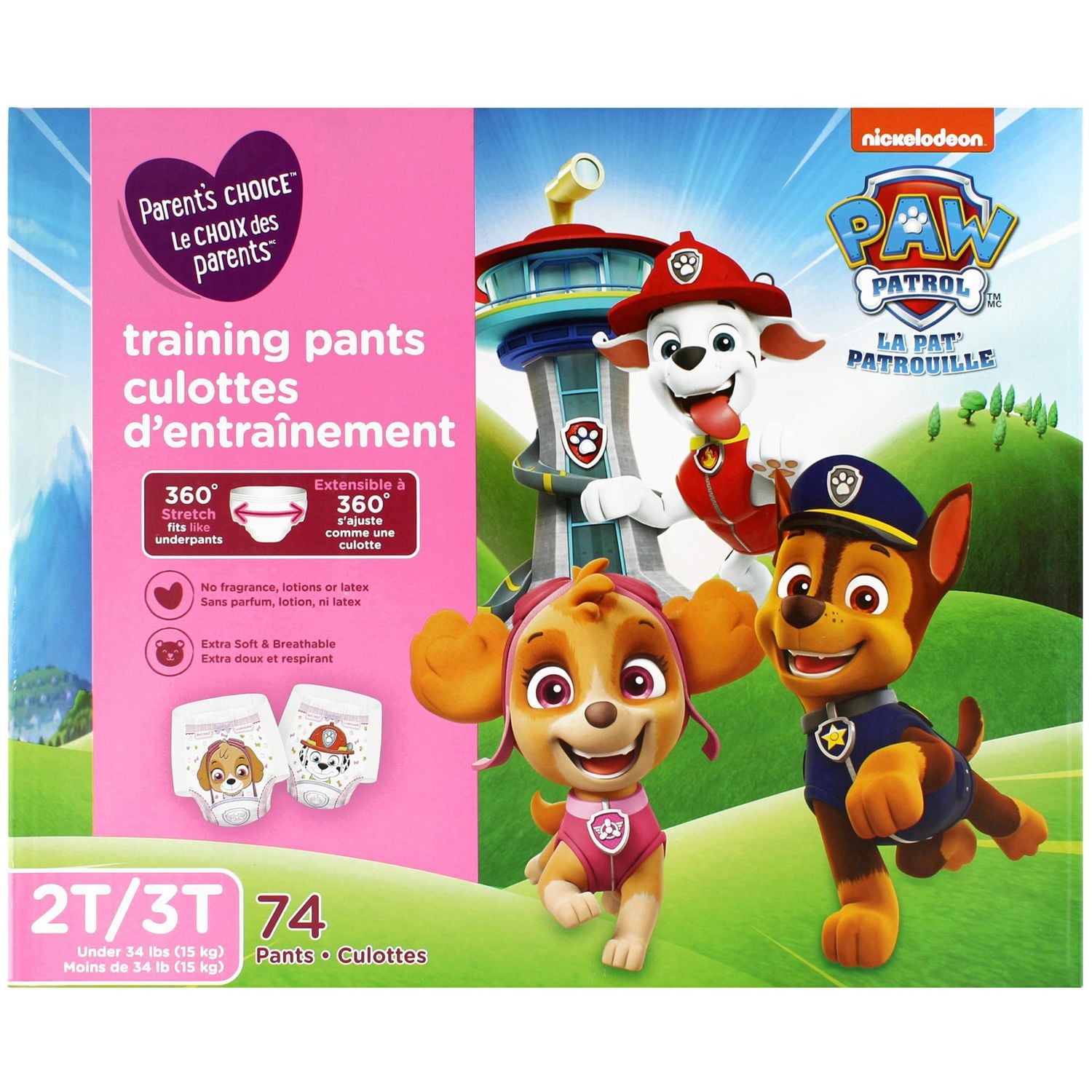 Parent’s Choice Training Pants, 2T to 5T - Walmart.ca
