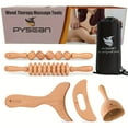 7-in-1 Wooden Massage Kit - Deep Tissue Relief, Portable Manual ...