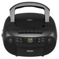 JENSEN Portable Boombox, Stereo Cassette Recorder & CD Player, AM/FM ...