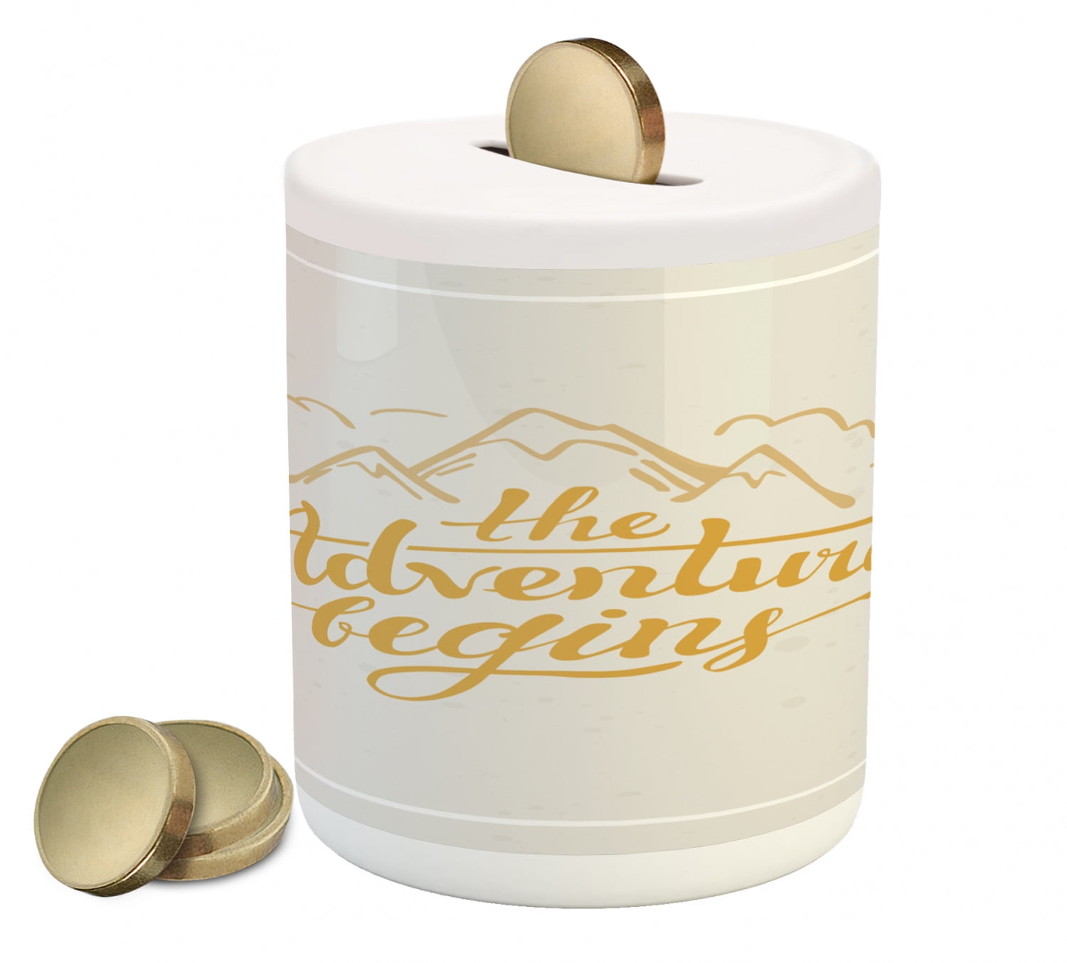 Adventure Piggy Bank, Vibrant Mountain View and the Adventure Begins ...