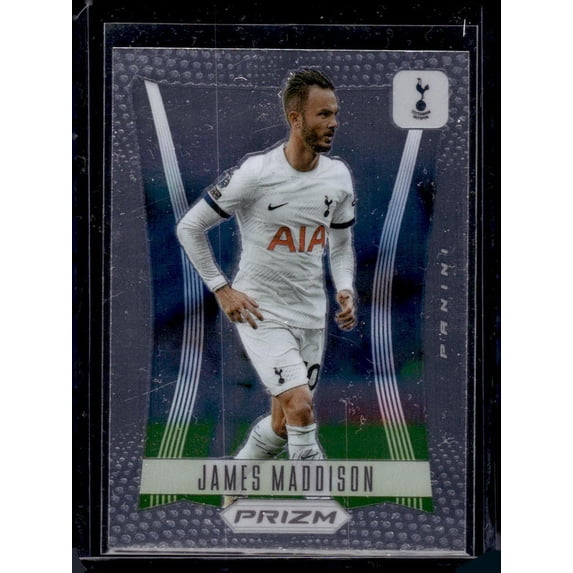 2023-24 Panini Prizm Premier League James Maddison #8 Prizm Flashback ...