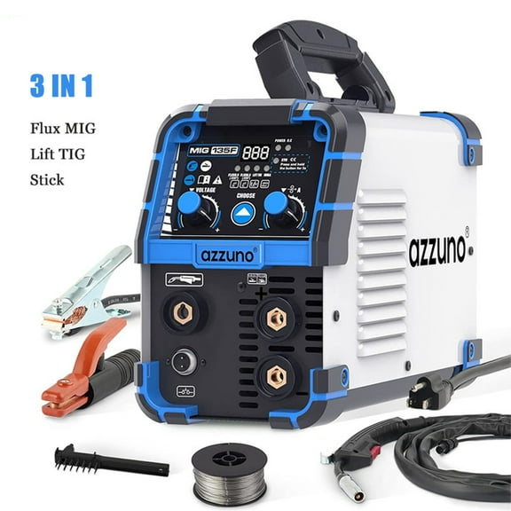 JEGS 81540 MIG 100 Gasless Welder 110V AC 33 lbs Duty Cycle: 10% @ 70A ...