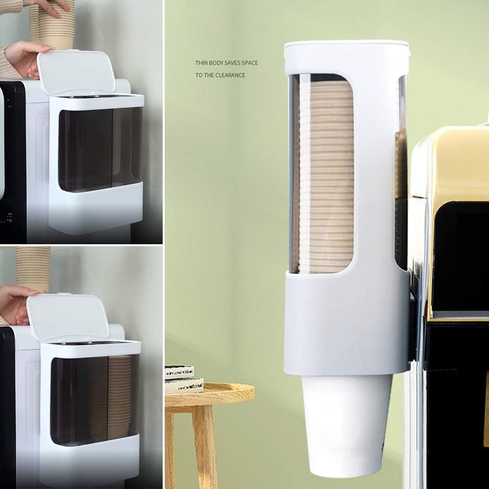 Disposable Paper Cup Dispenser Pull Type Double Tube Cup Dispenser Cup ...