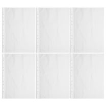 HOMEMAXS 100 Pcs Documents Transparent Clear Album Binder Dividers ...