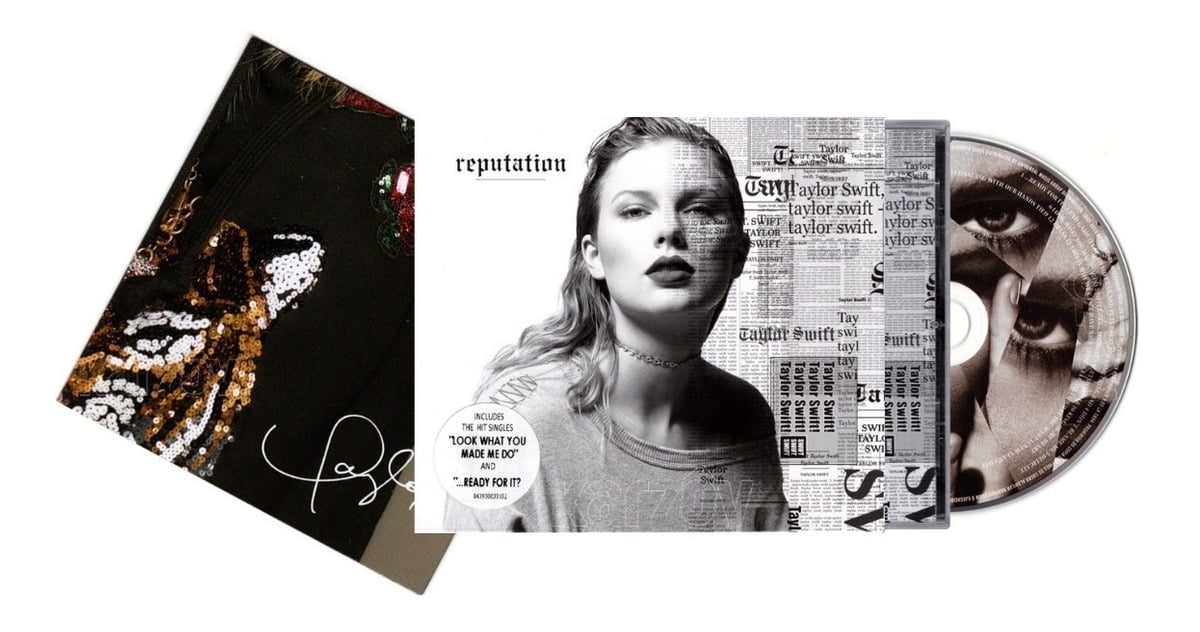 Taylor Swift Reputation Cd No Label CD | Bodega Aurrera en línea