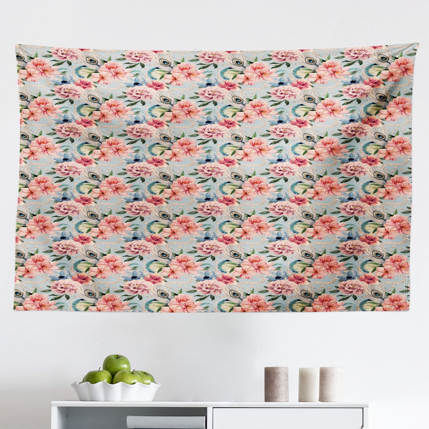 Spring Tapestry, Deep Down of The Exotic Jungle Blossoms of Forest ...