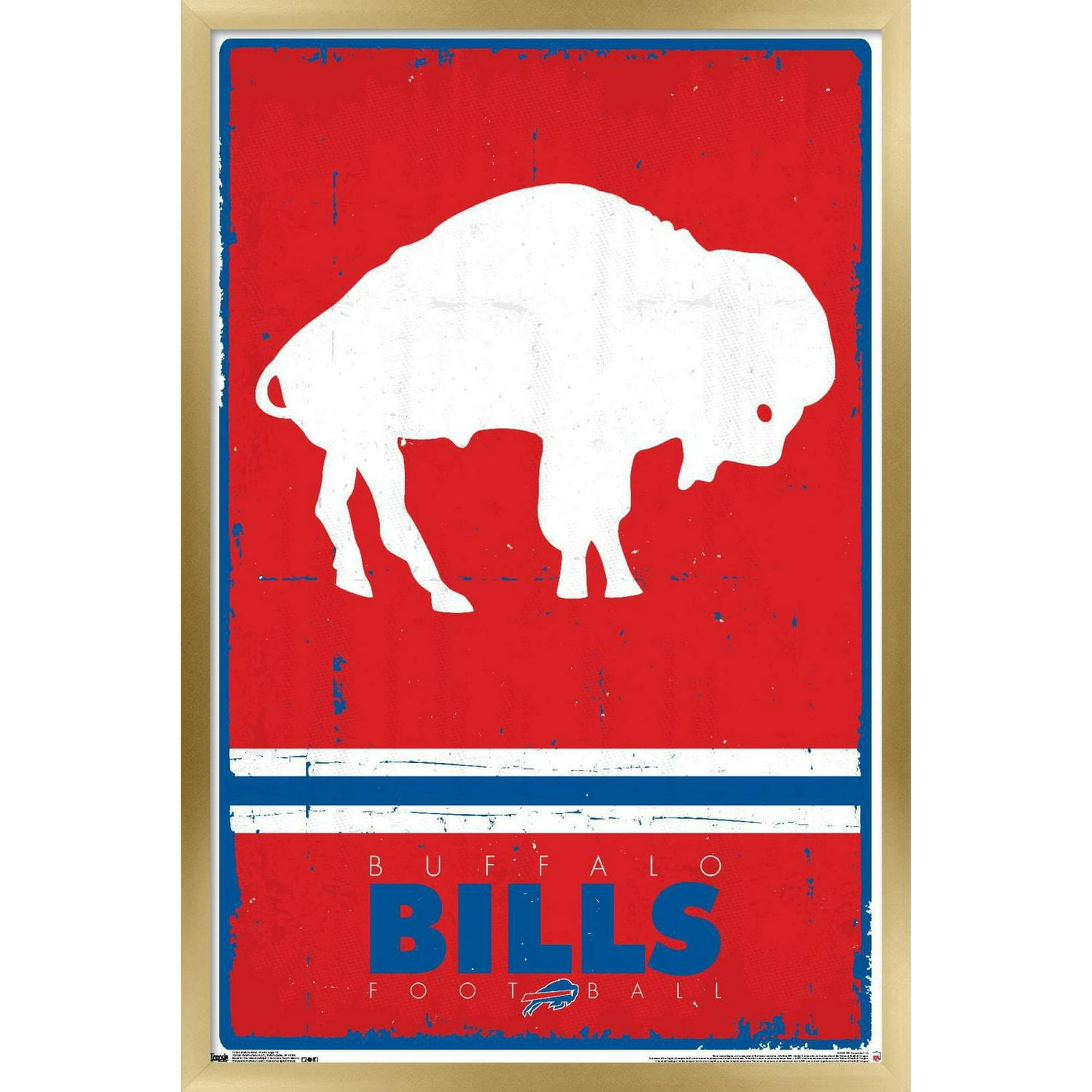 Click here for Trends International Nfl Buffalo Bills - Retro Log... prices