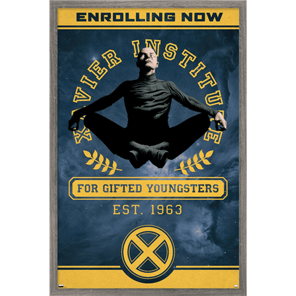 Marvel Comics - The X-Men - XaVier Institute Wall Poster, 14.725" x 22. ...