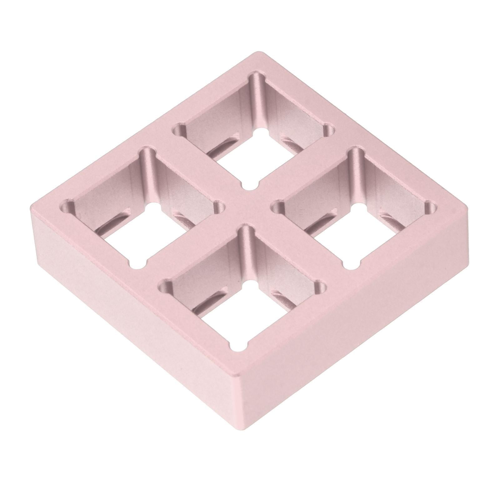 4-Key Switch Compact Aluminum Multi-Colors Simple Installation Holder ...