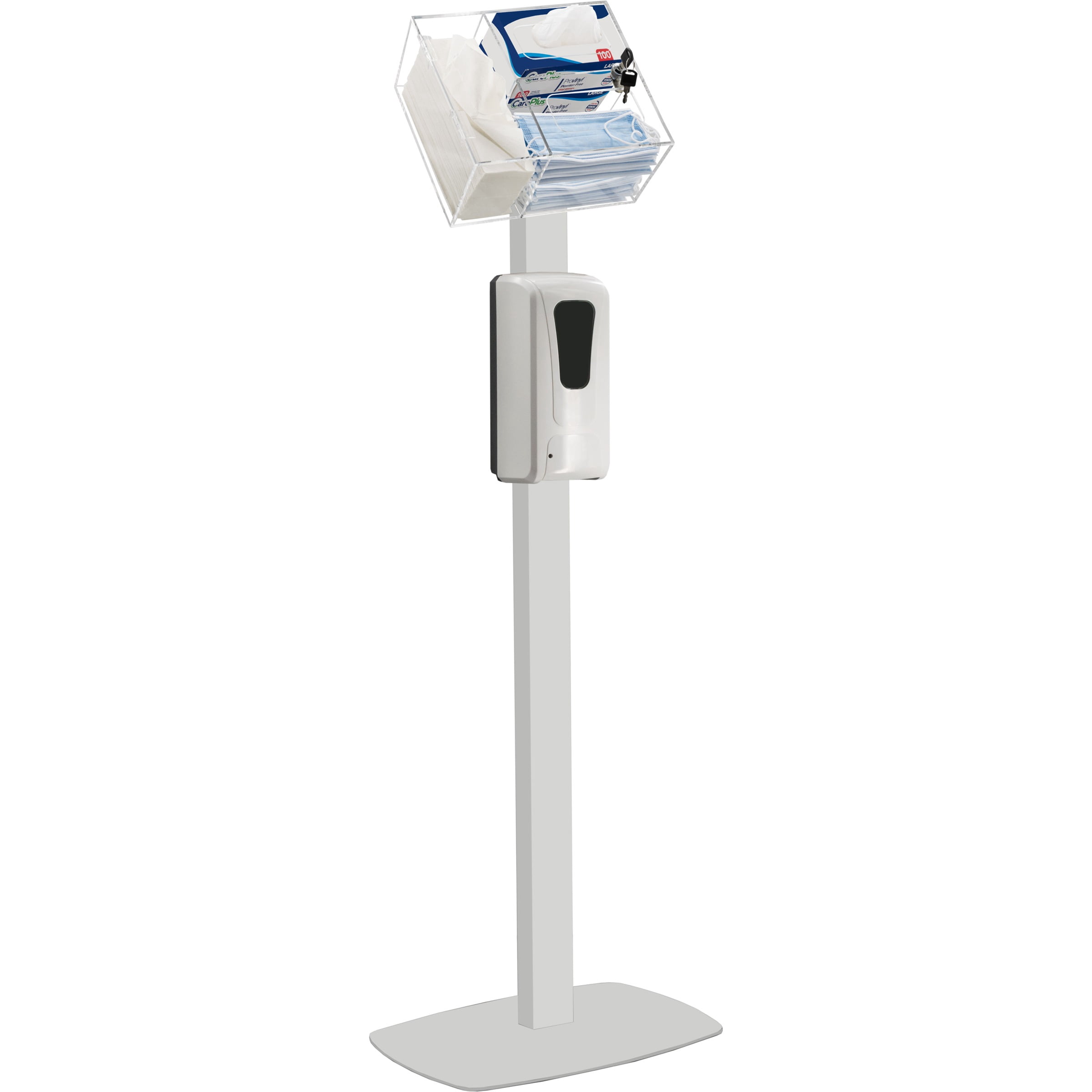 CTA Digital SAN-CHK1W Premium Thin Profile Sanitizing Station - White ...