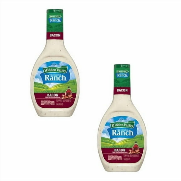 Hidden Valley Garlic Ranch Condiment and Dressing, 20 Fluid Ounce ...