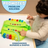 Buckle Toy Buddy Activity Backpack - Pre-K Learning Toy - Baby Snap Bag ...