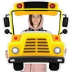 VictoryStore School Bus Photo Booth Frame, 35x38 Inch Selfie Prop ...
