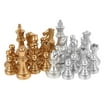 Chess Geeks 32 Classic Staunton Chess Pieces Only - 1x Single Weighted ...