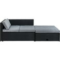 Merax 4 Piece Cushioned Outdoor Patio PE Rattan Furniture Set Sectional ... Merax 4 Piece Cushioned Outdoor Patio PE Rattan Furniture Set Sectional ...