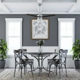 Prominence Home Reston 42" Pewter Ceiling Fan with Light, 3 Blades ...