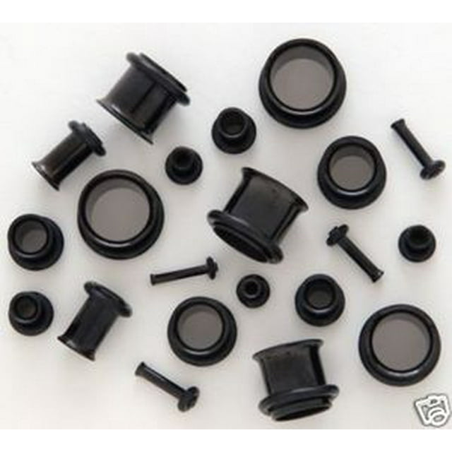 PAIR TITANIUM EAR STRETCH KIT PLUGS tunnels - Size=6g - Walmart.com