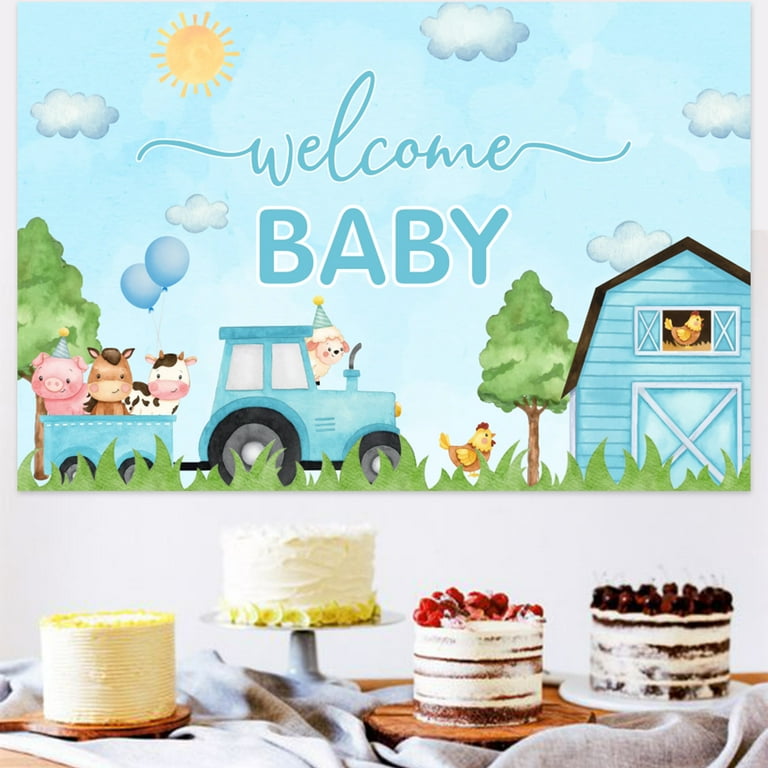 Farm Baby Shower Decorations Farm Baby Shower Party Ideas | Farm